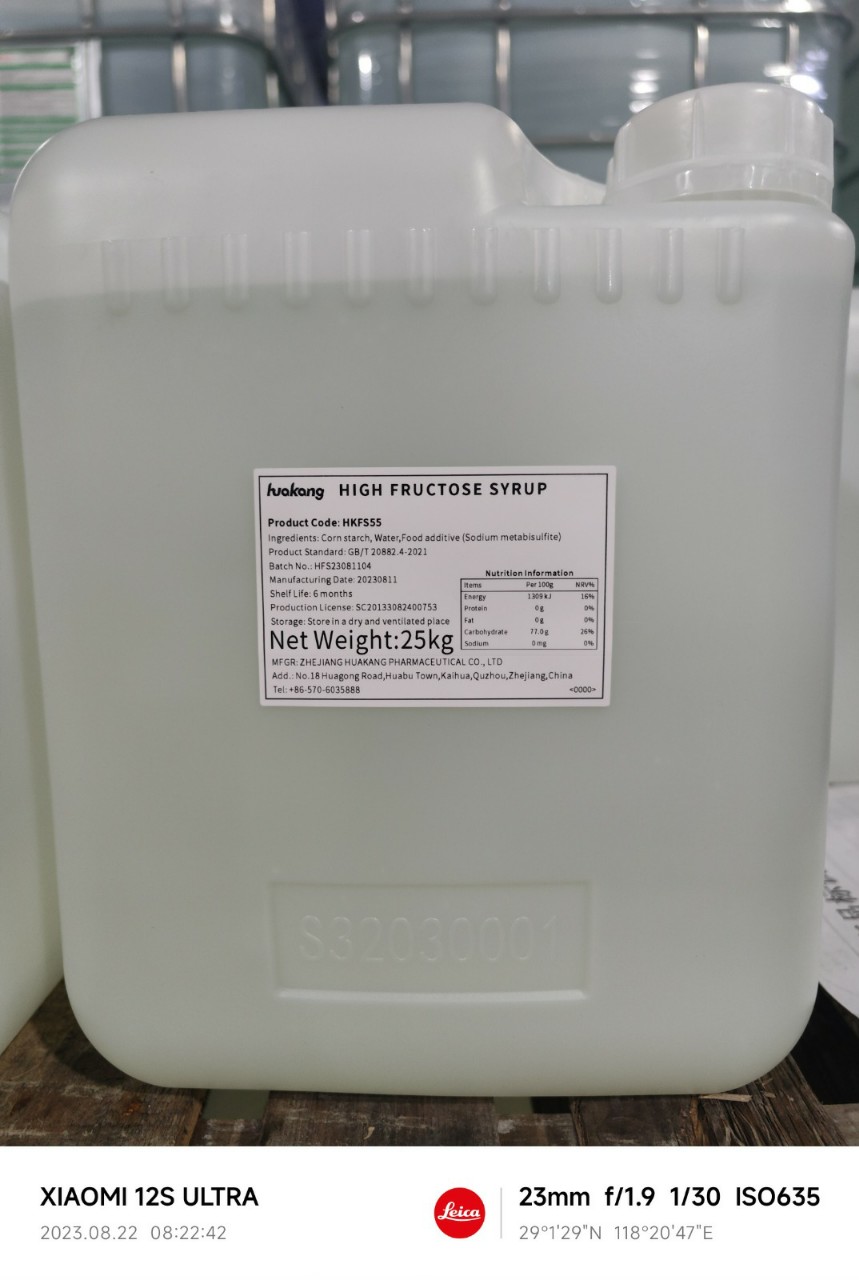 HIGH FRUCTOSE SYRUP - NGUYÊN LIỆU PHỤ GIA THỰC PHẨM